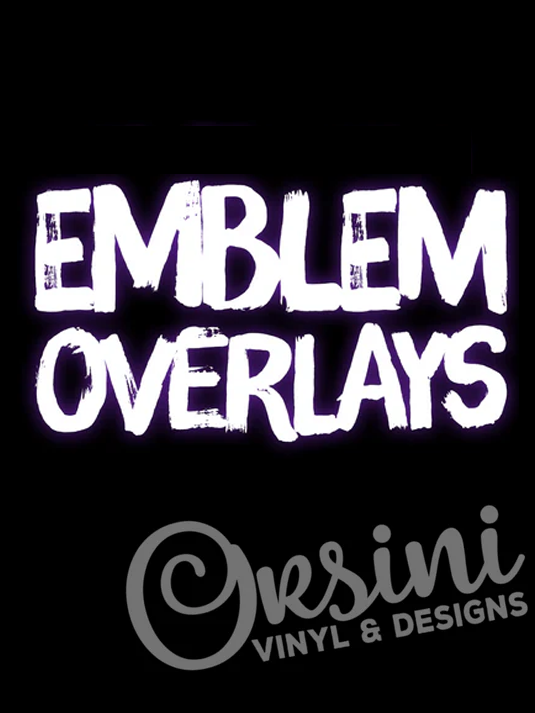 Emblem Overlays – Orsini Vinyl & Designs