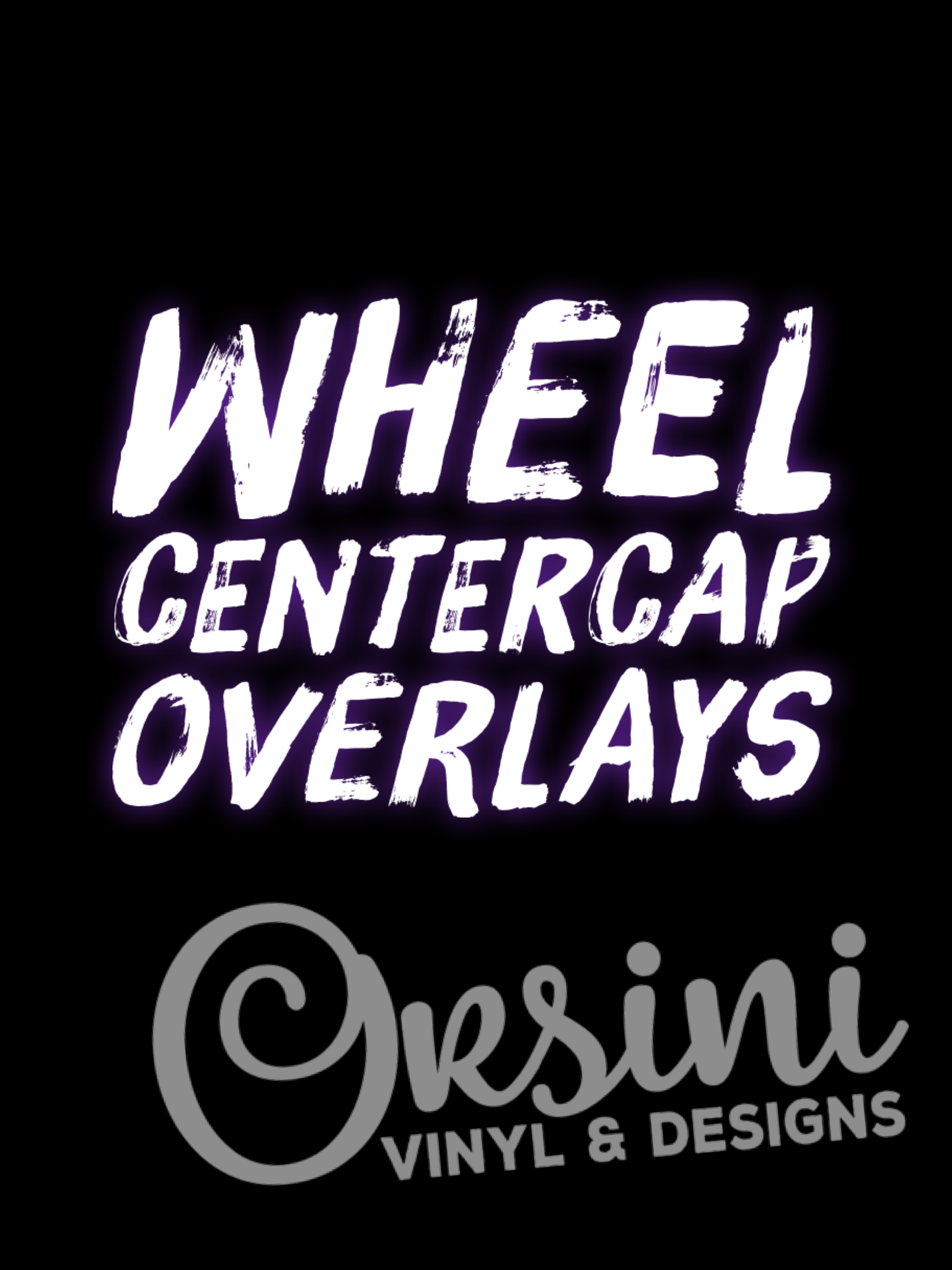 Wheel Centercap Overlays – Orsini Vinyl & Designs