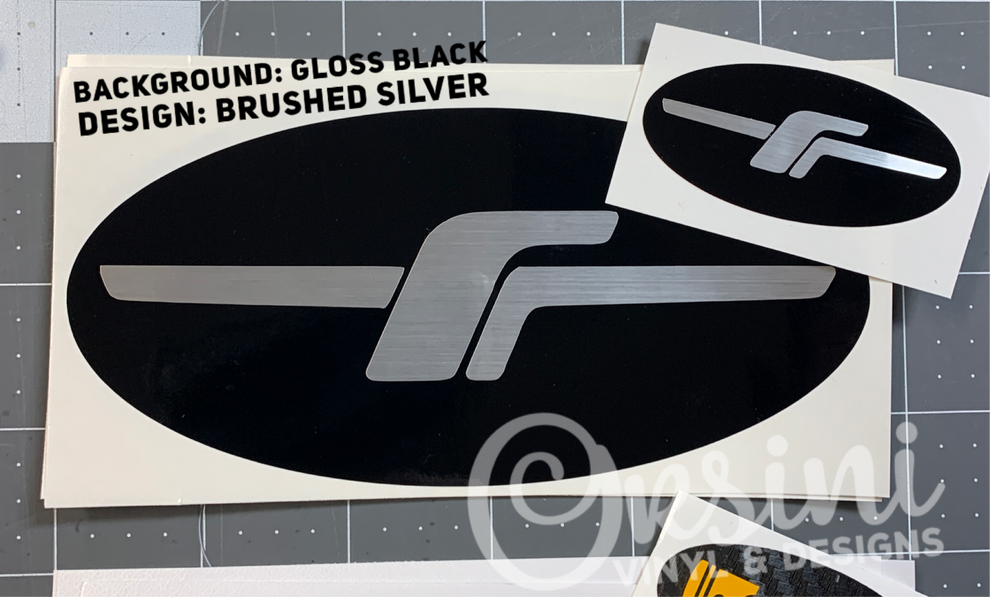 * Forester F Logo Emblem Overlay Decal Set – Orsini Vinyl & Designs